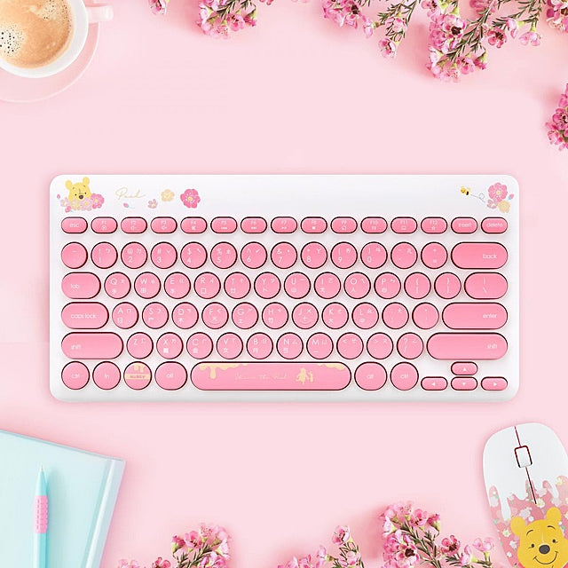 Disney Winnie The Pooh Wireless Optical Mouse And Keyboard Fantasyusb