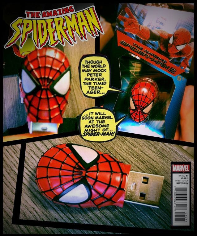 DC Comics The Amazing Spider-Man 2 USB Flash Drive – Fantasyusb